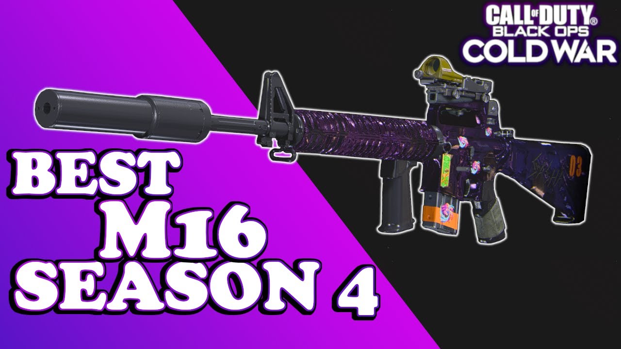 Best M16 Class in Cold War | A One Burst Machine! - YouTube