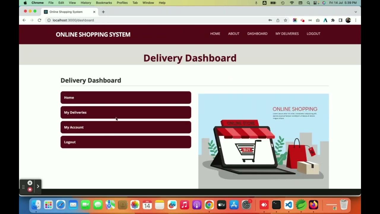 Online Shopping System Major Project Spring Boot Reactjs Project Tutorial Youtube
