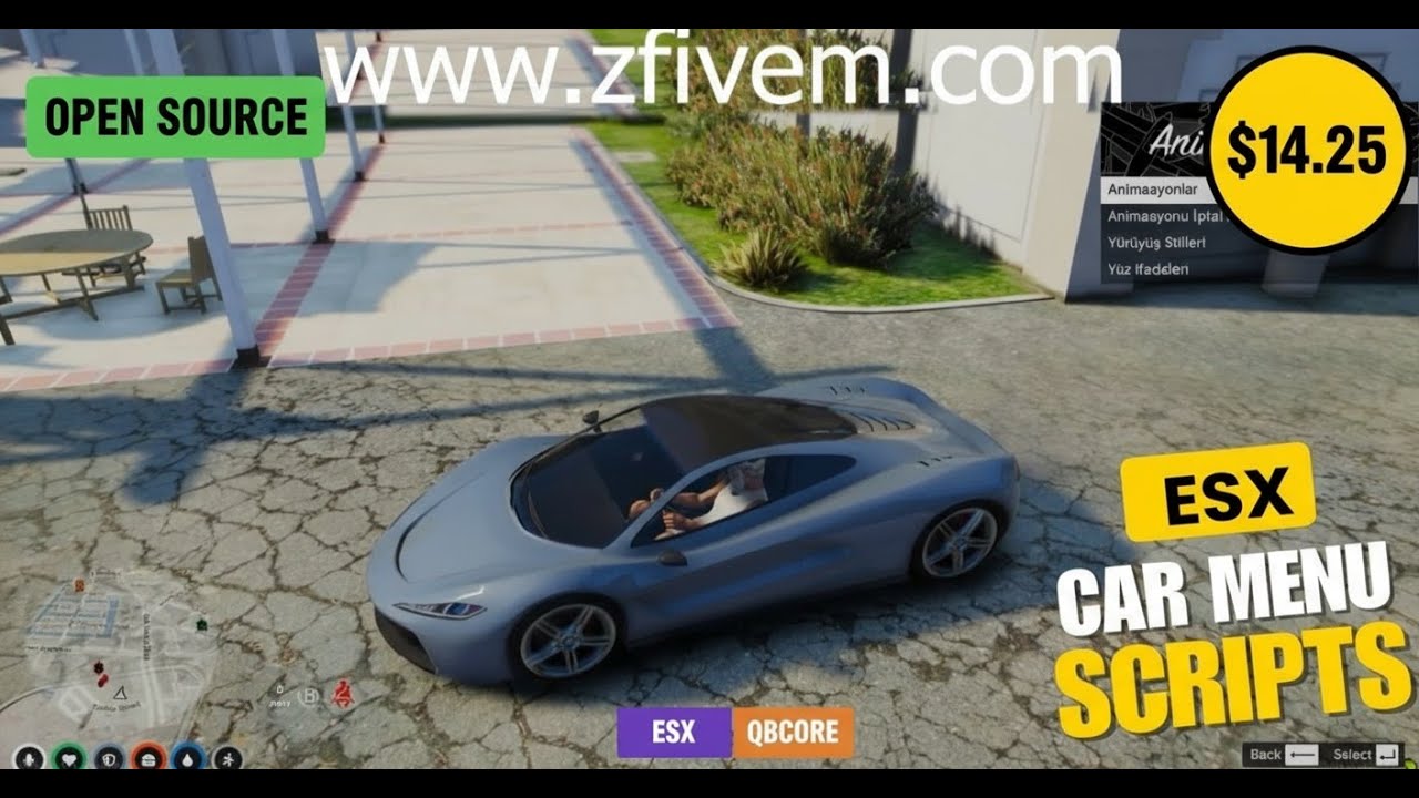 Esx Car Menu Scripts | Vehicle Control & Management System | $14.25 ...