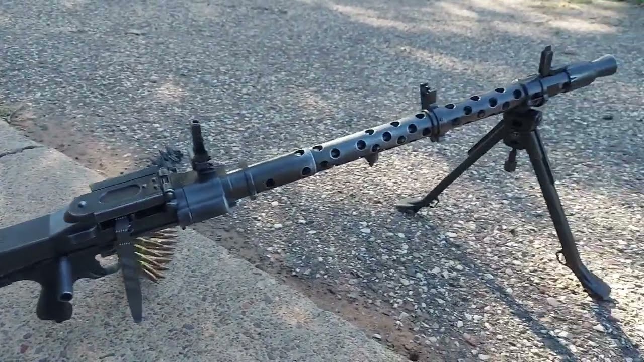 WW2 Short Film- New Machine Gun review, MG34. - YouTube