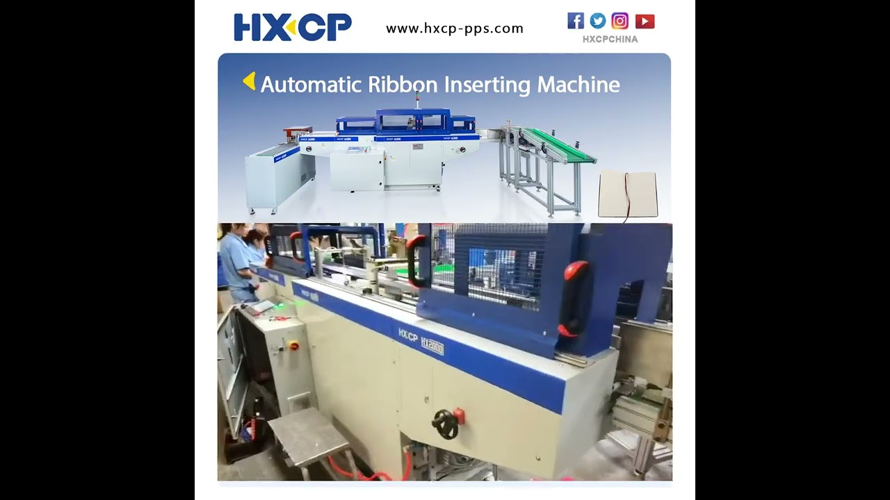 HX2000 Automatic Book Block Ribbon Bookmark Inserting and Fixing ...