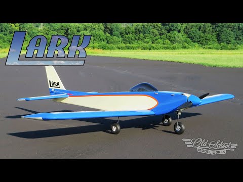 Old School Model Works Lark, flight demo