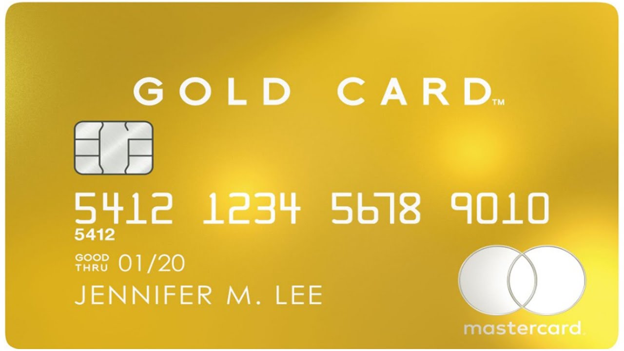 Mastercard Gold Card - YouTube