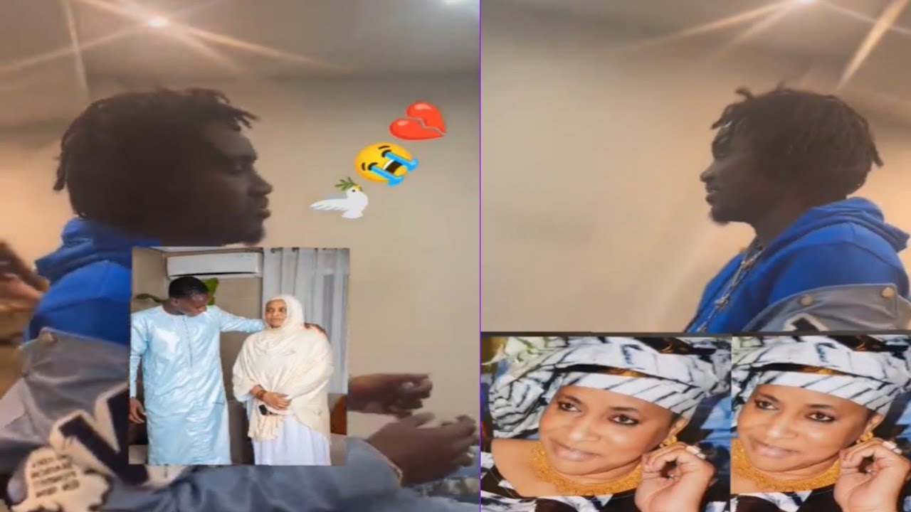 Nouveau son de wally b.seck qui Chante sa Mère Kiné Diouf Diaga pour le 40eme jours( Yaye boy ...