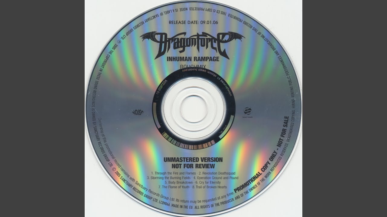 DragonForce - Inhuman Rampage (Roughmix) [Part 2/2] - YouTube
