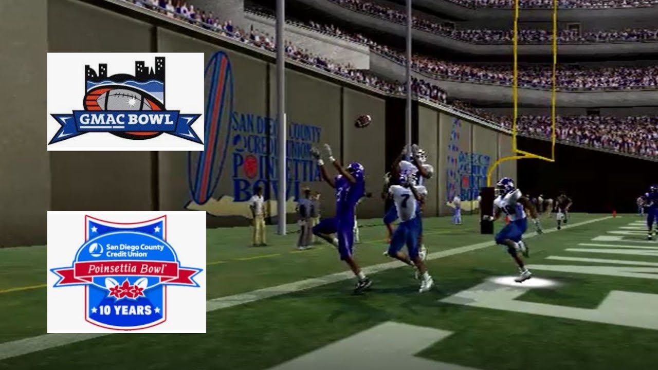 GMAC BOWL; POINSETTA BOWL| ALABAMA STATE DYNASTY| NCAA FOOTBALL 06| EP ...