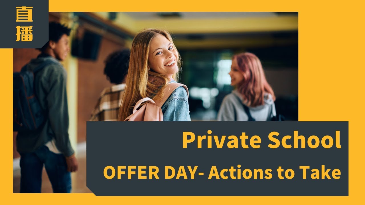 Private School: OFFER DAY-- Actions to Take - YouTube