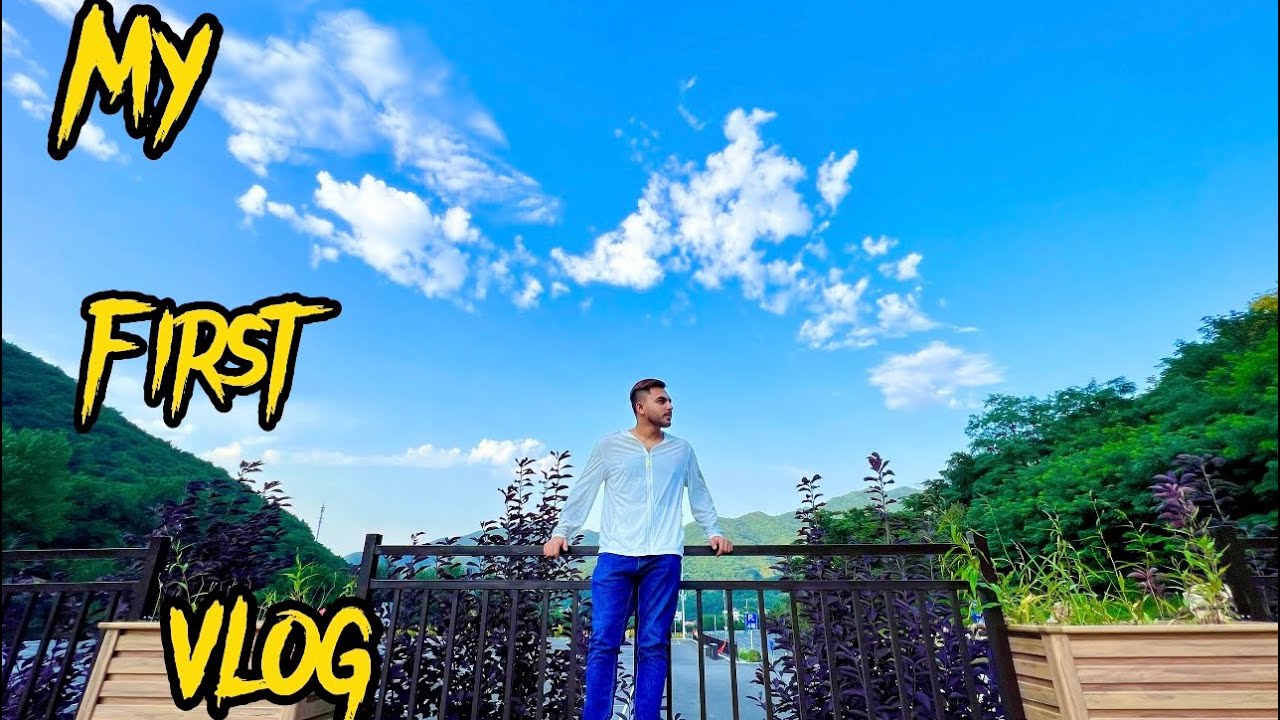My first vlog || MY FIRST VIDEO ON YOUTUBE || Justin Vlogs - YouTube