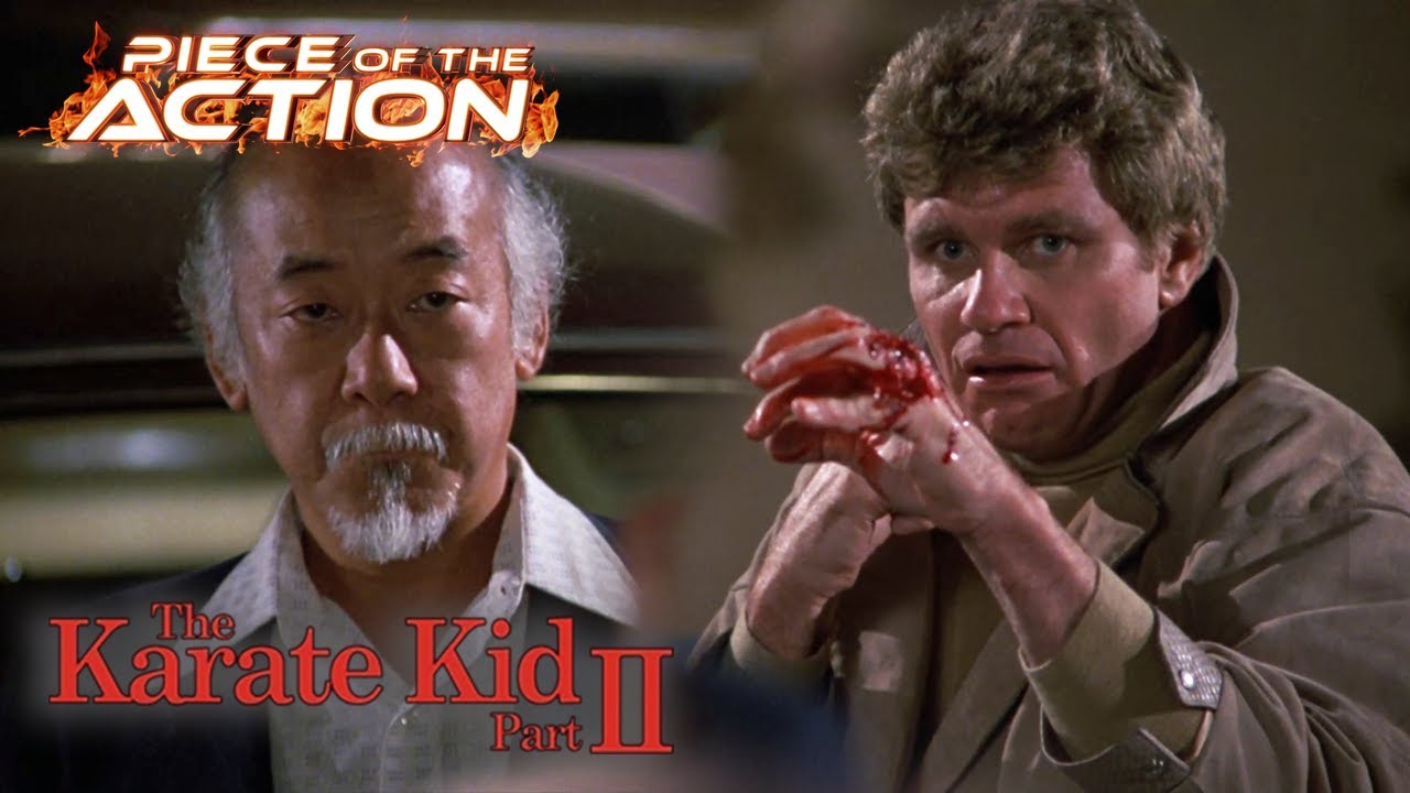 The Karate Kid: Part II | Kreese Strikes At Miyagi - YouTube