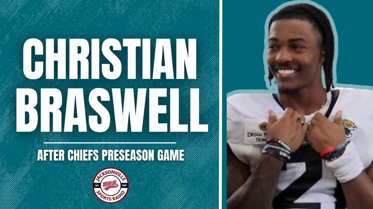 Jacksonville Jaguars DB Christian Braswell | Jaguars Postgame vs ...