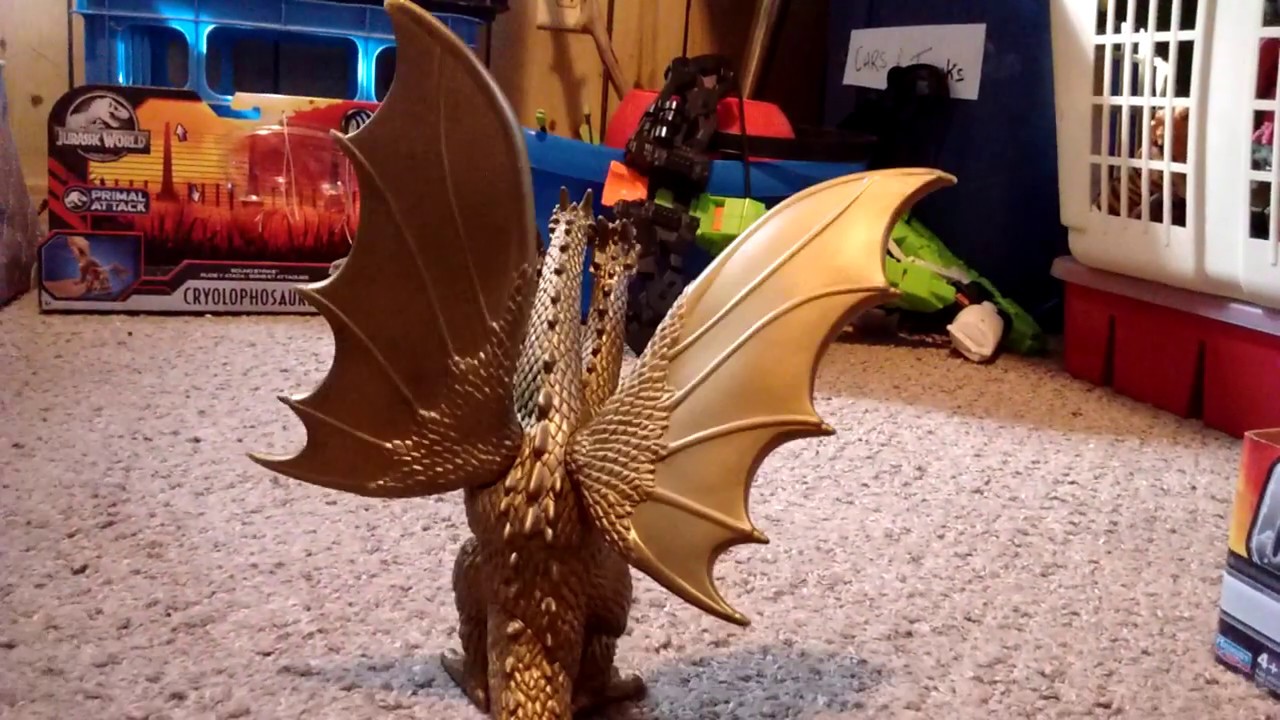My Godzilla stop motion - YouTube