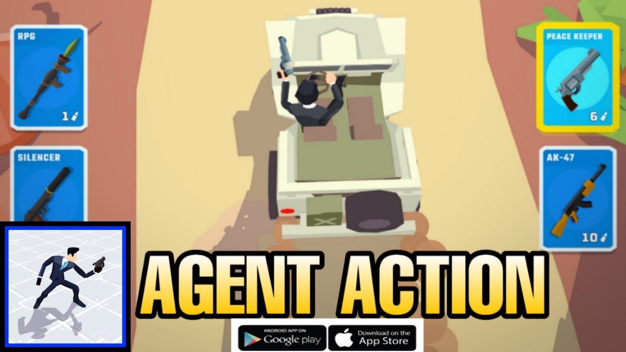 Agent Action Android Gameplay||Legendary Gamer - YouTube