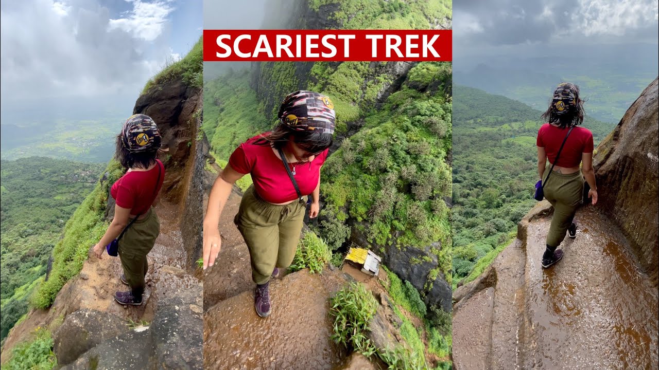 Most Dangerous Fort Near Mumbai (Western Ghats) - Kalavantin Durg Trek ...