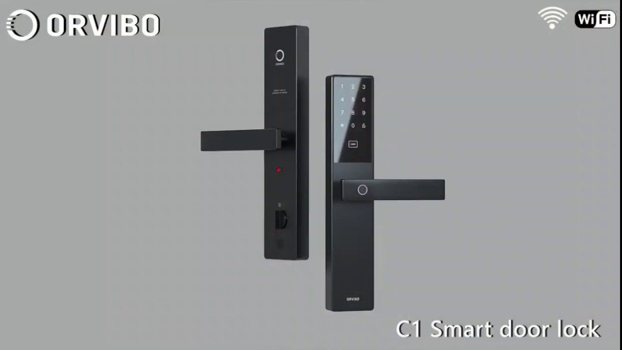 ORVIBO WiFi smart door lock— C1 - YouTube