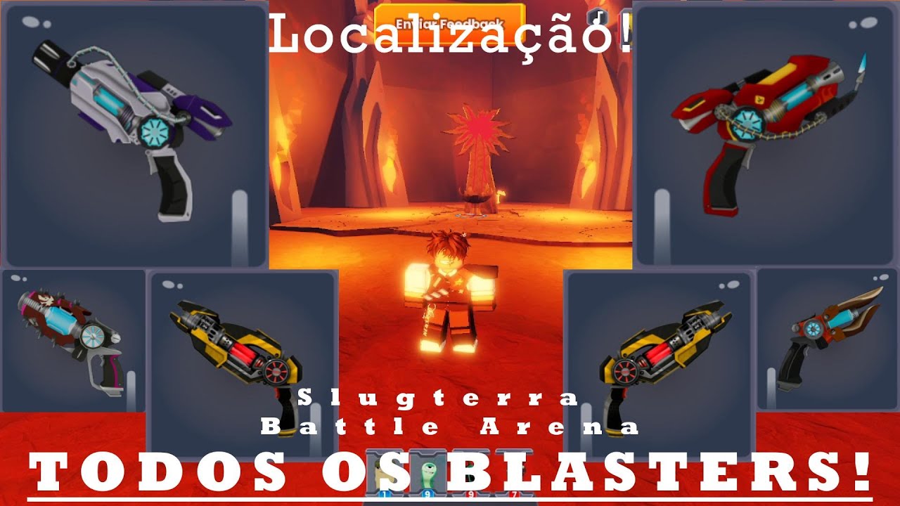 Todos Os Blasters! (localização e muito mais!) | Slugterra Battle Arena ...