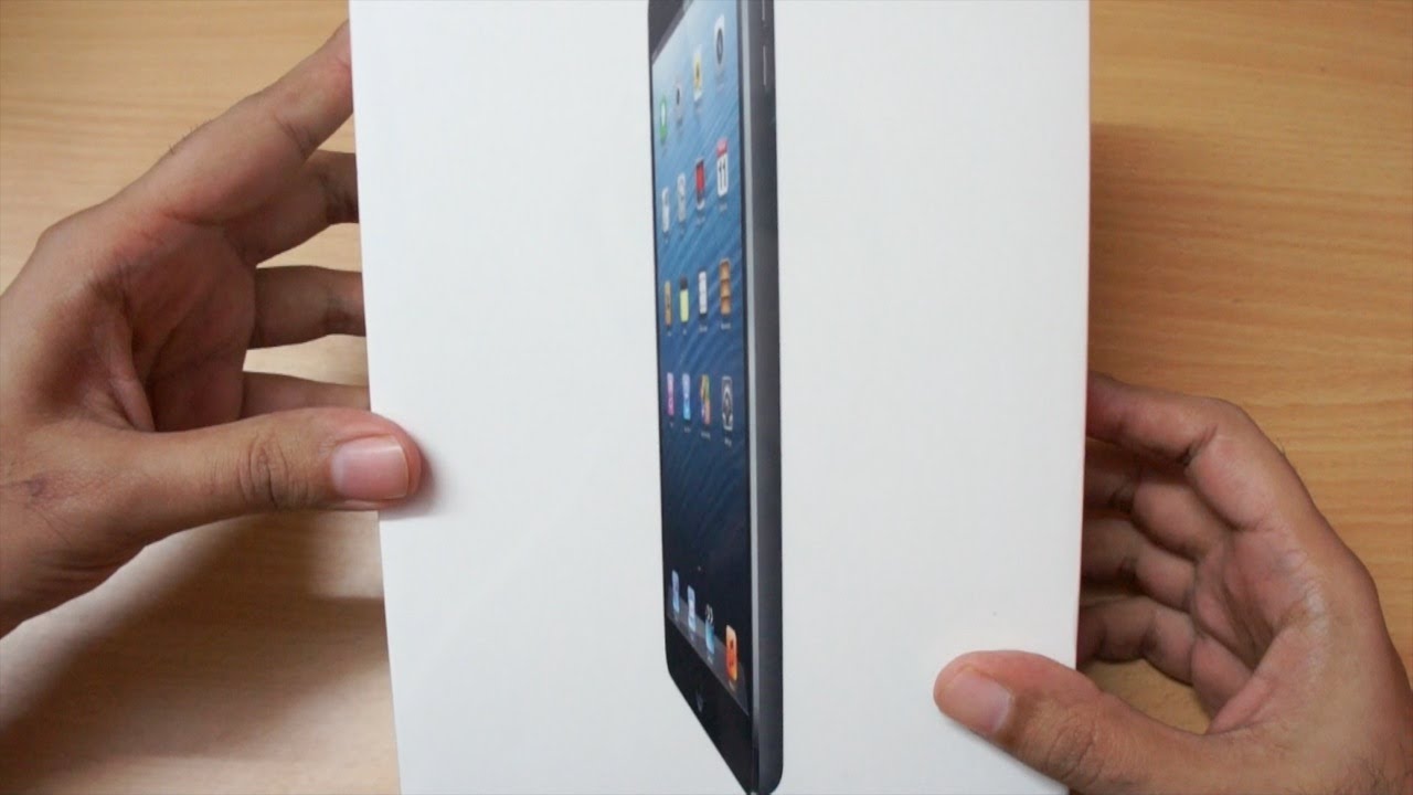 Apple iPad Mini Unboxing & hands on Overview - YouTube