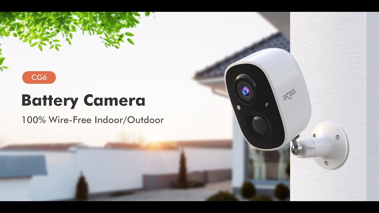 Smart Security Redefined: Dzees G6K Wireless Camera with Solar Panel ...