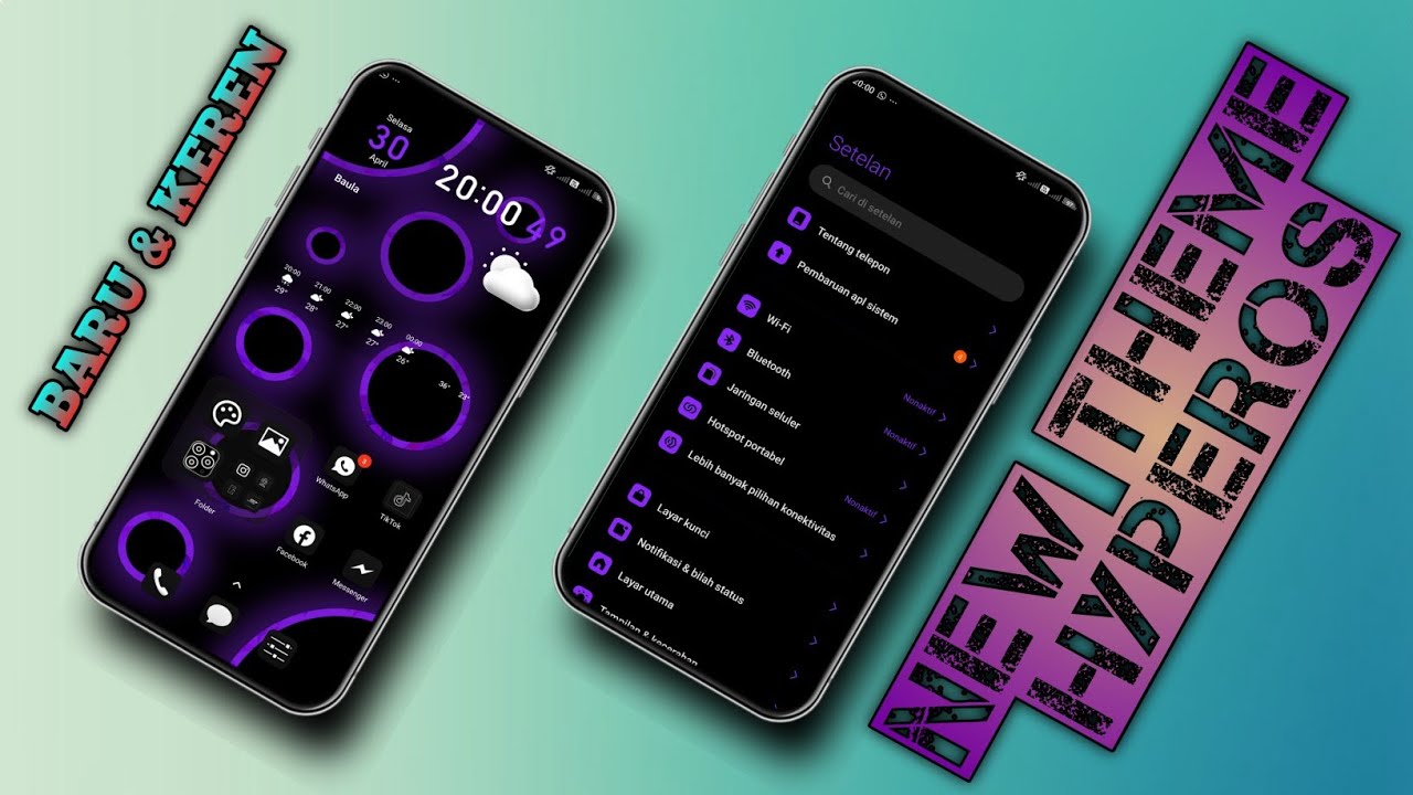 UPDATE HYPEROS TERBARU !! 2 Tema Xiaomi HyperOS Tembus Aplikasi Light ...