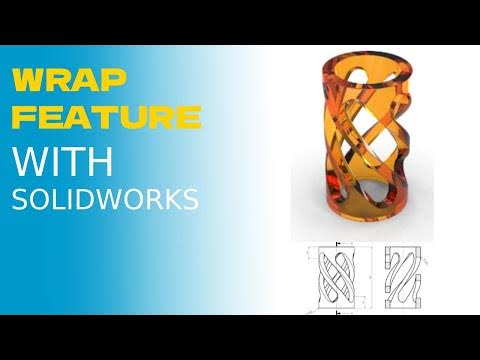 SOLIDWORKS WRAP FEATURE | LUYỆN VẼ BÌNH HOA | DRAW FLOWER POT | #Tuanmechanical - YouTube