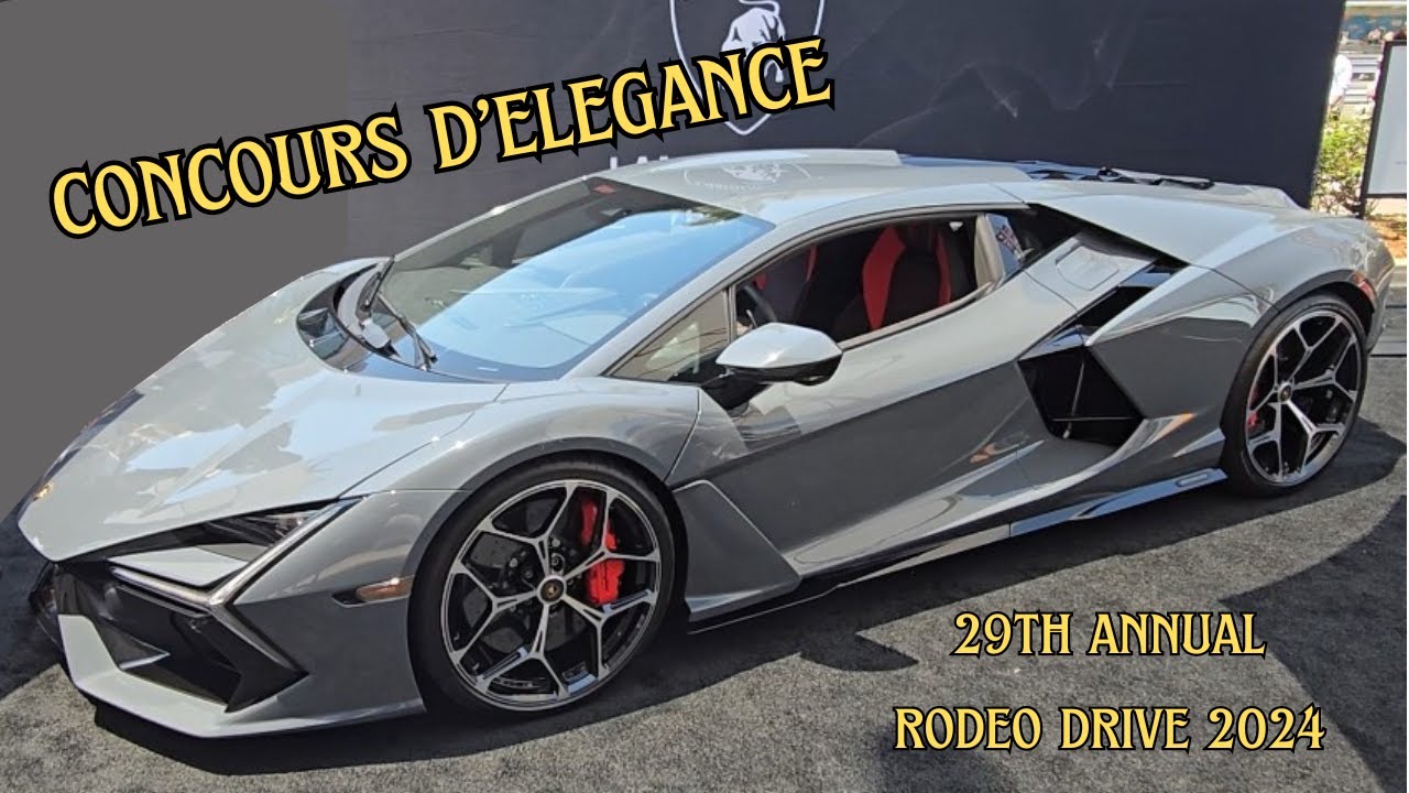 Rodeo Drive Concours d'Elegance 2024 Jay Leno's Million Dollar Showdown ...