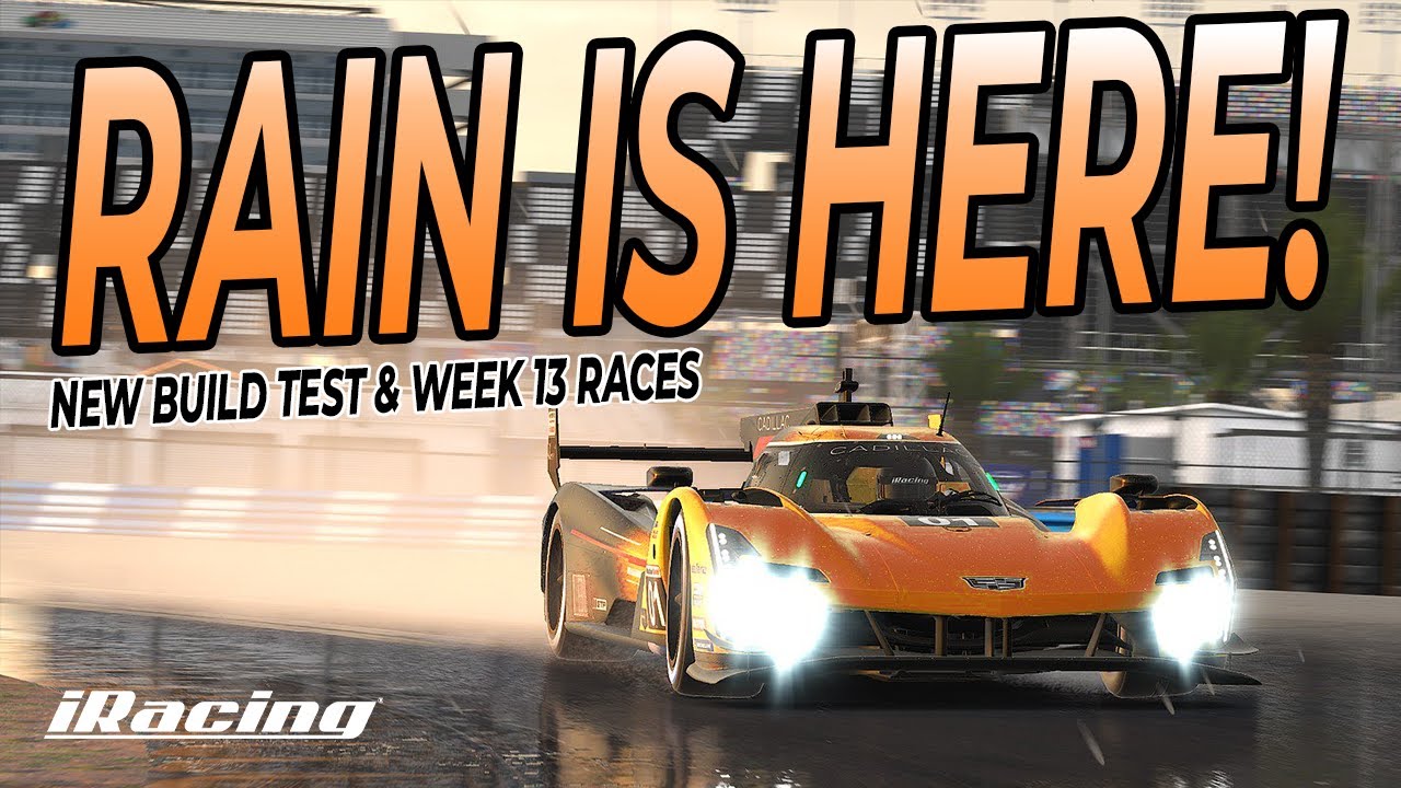 iRacing Rain is here! New Build day - YouTube