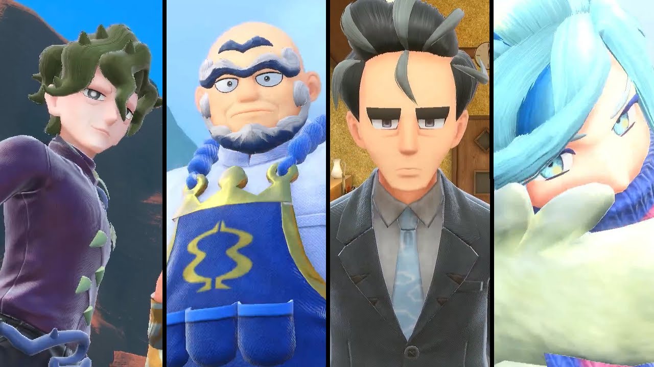 Voicing the Paldea Gym Leaders (Pokémon Scarlet and Violet) - YouTube