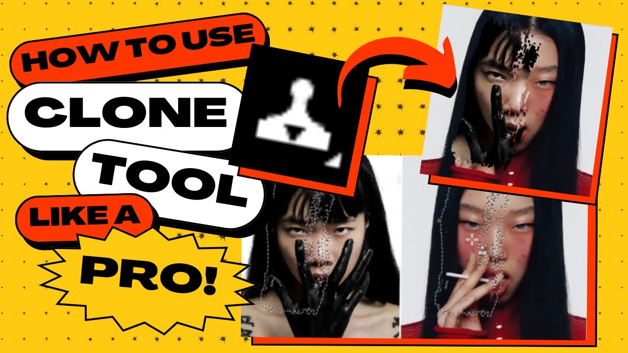 GIMP - How to Use the CLONE TOOL Like a PRO! - YouTube