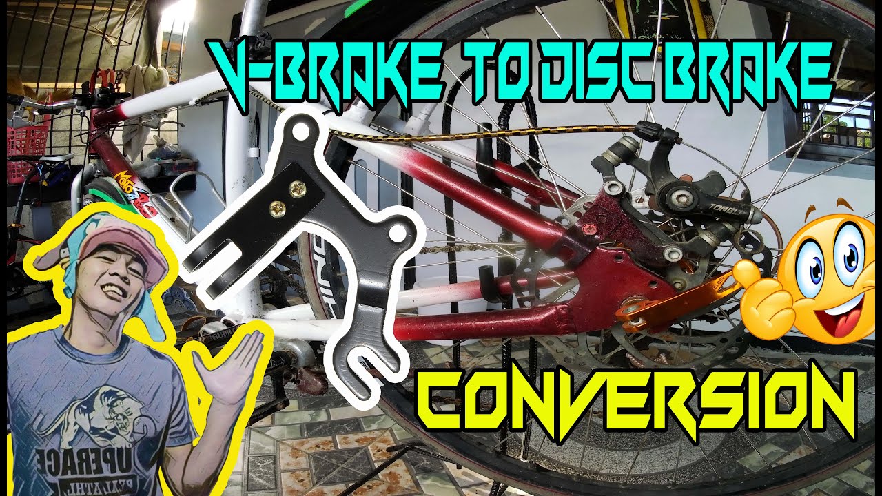 V-Brake to Disc Brake Conversion | Gawin nating Disc Brake Ready ang V ...