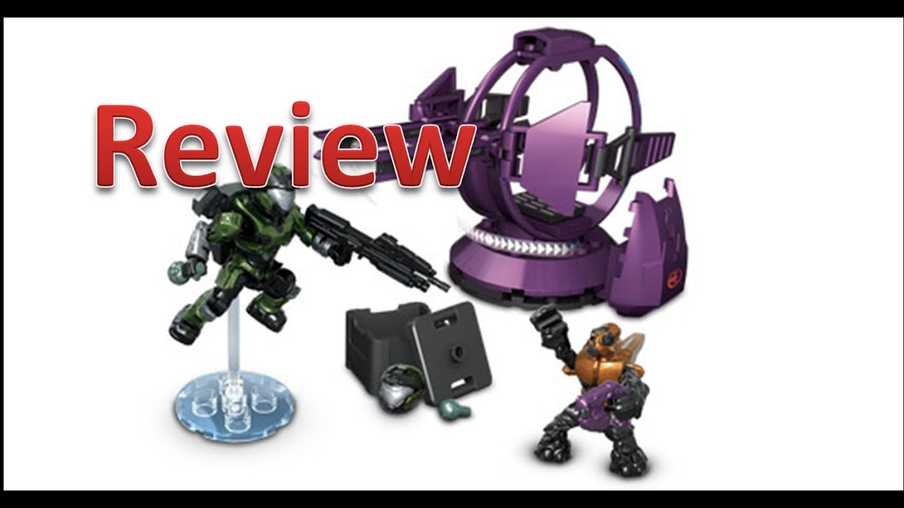 Review: Shade Turret. Halo Mega Bloks. ADVENT DAY 14. TheSSMotion - YouTube