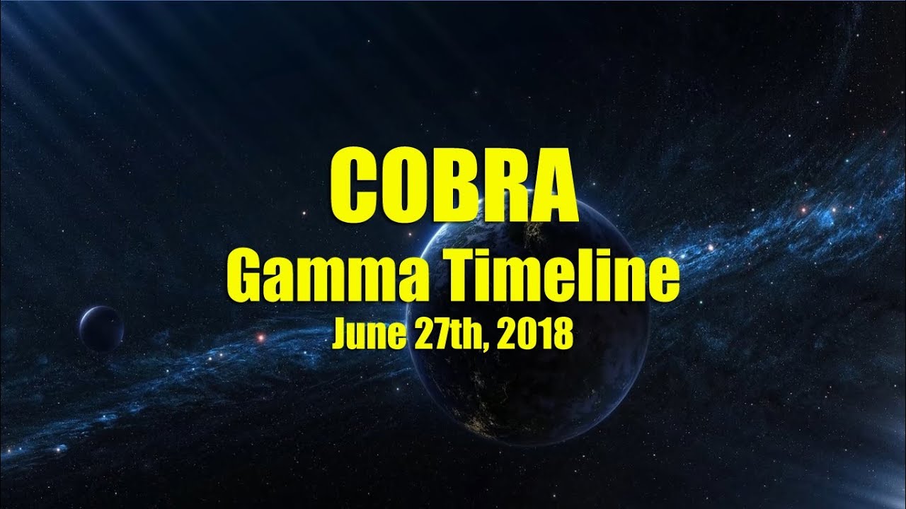 COBRA Gamma Timeline 27.06.2018 - YouTube