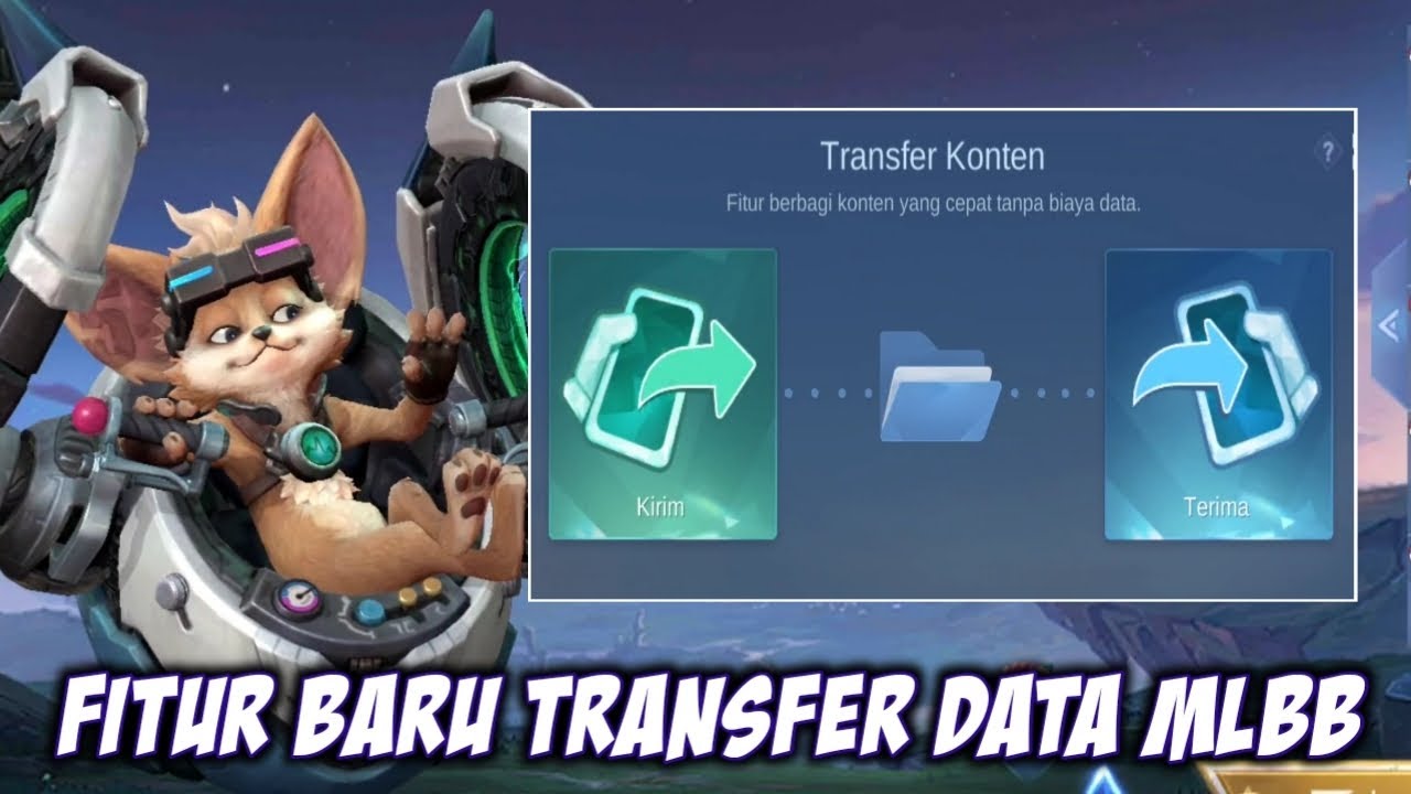 Fitur transfer data MLBB | Mobile Legends (Advance) - YouTube