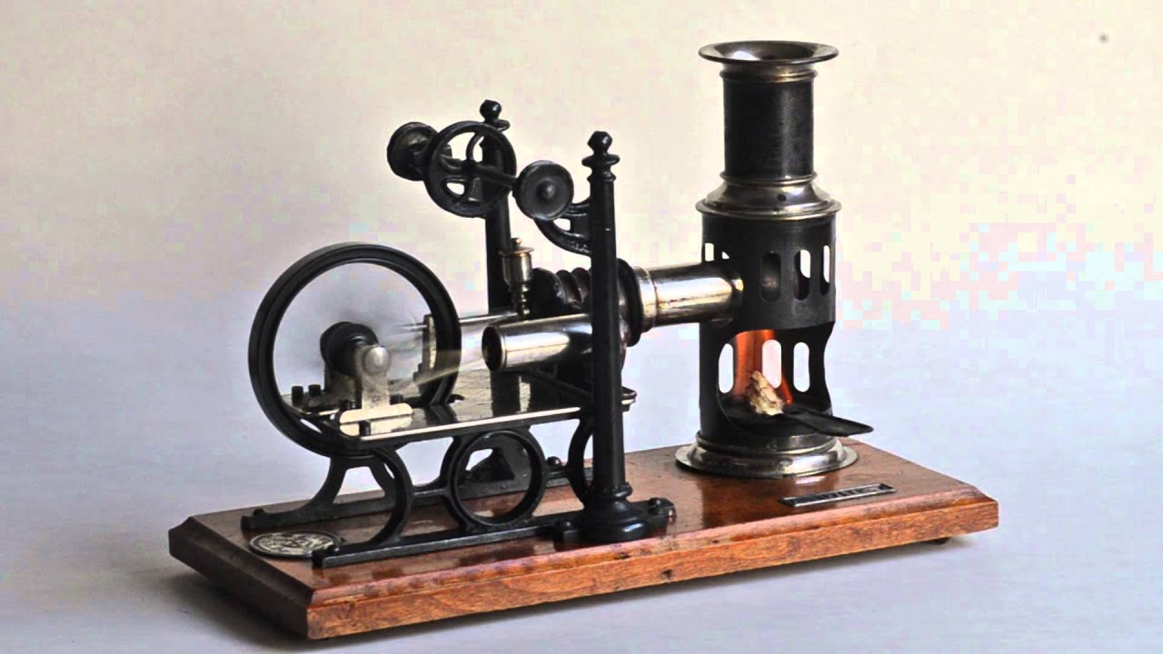 Ernst Plank Hot Air Engine - YouTube