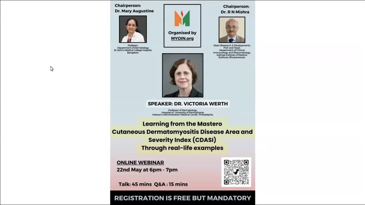 Cutaneous Dermatomyositis Disease Area and Severity Index (CDASI) - YouTube