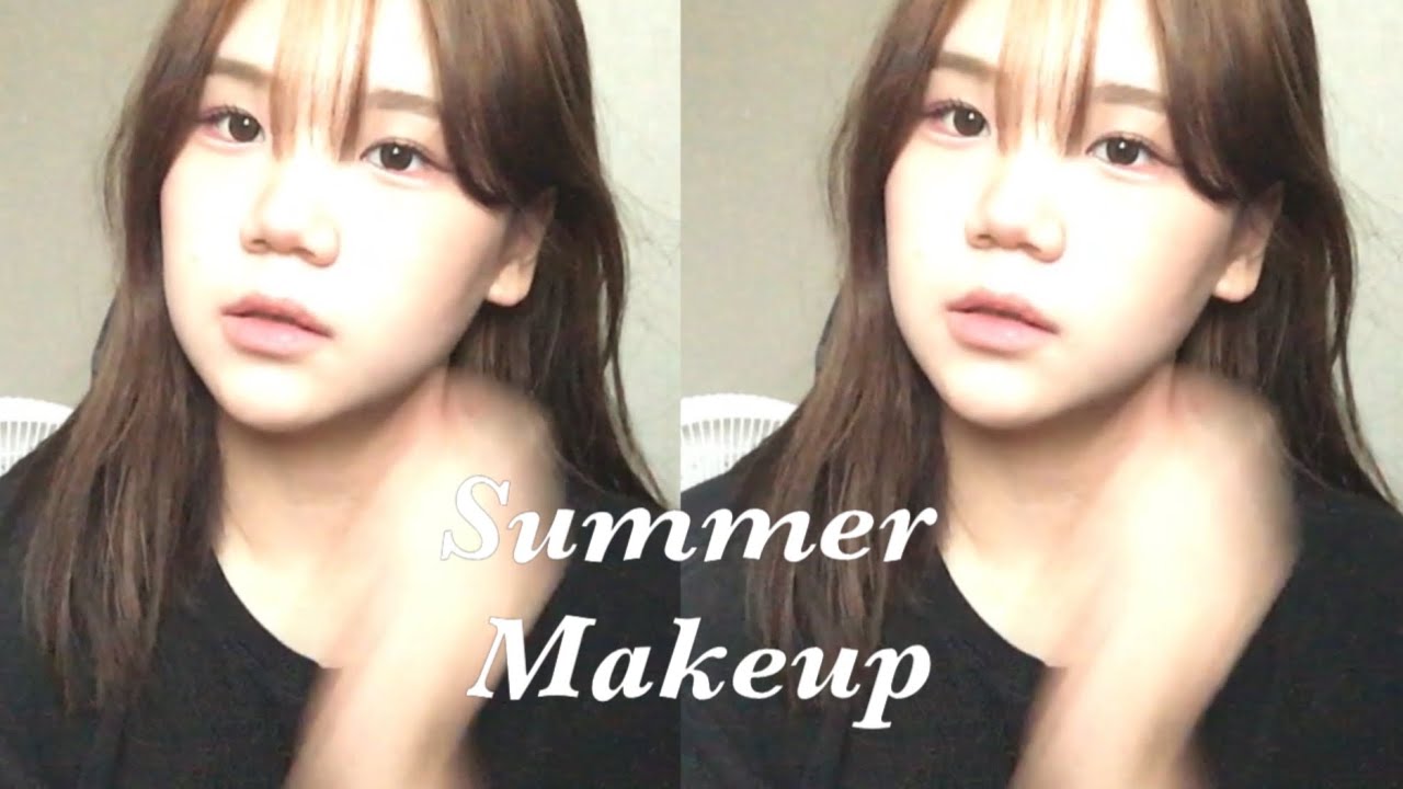 Grwm 메이크업 학원 썰 풀면서 사진빨 잘 받는 화장하기 • 10년생 • 학생 메이크업 • 겟레디윗미 • 웜톤 메이크업