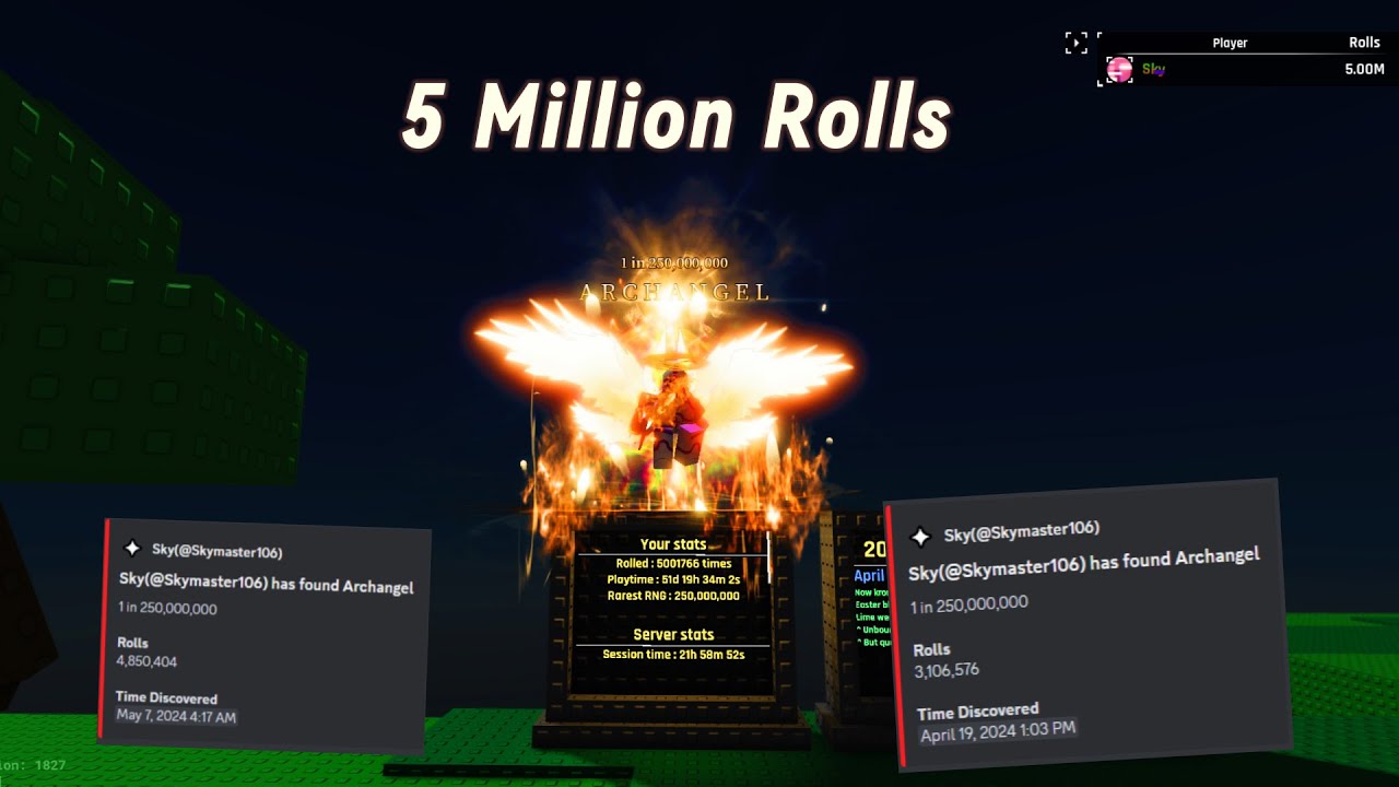 5 Million Rolls (Sols Rng) - YouTube