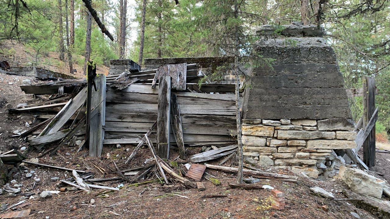 Exploring the Red and White mills of the Republic Mine - YouTube