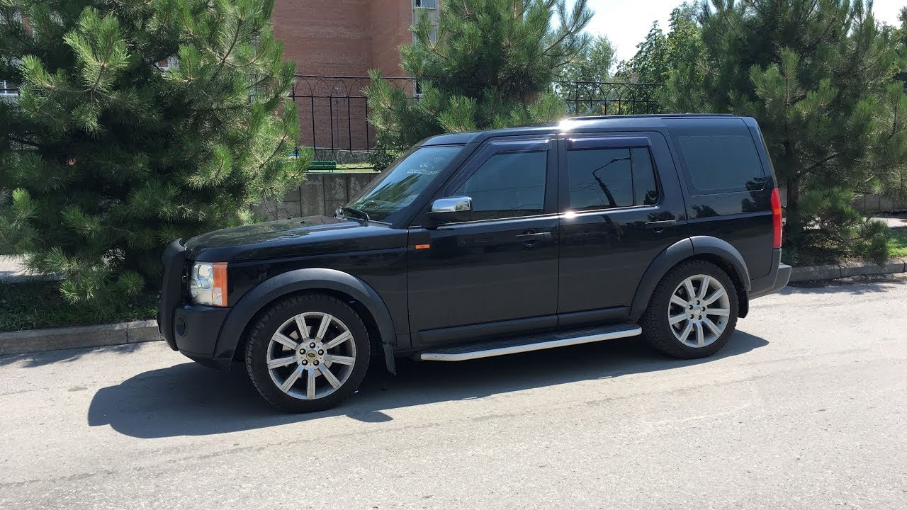 Land Rover Discovery 3 4.4 V8 exhaust / звук выхлопа - YouTube