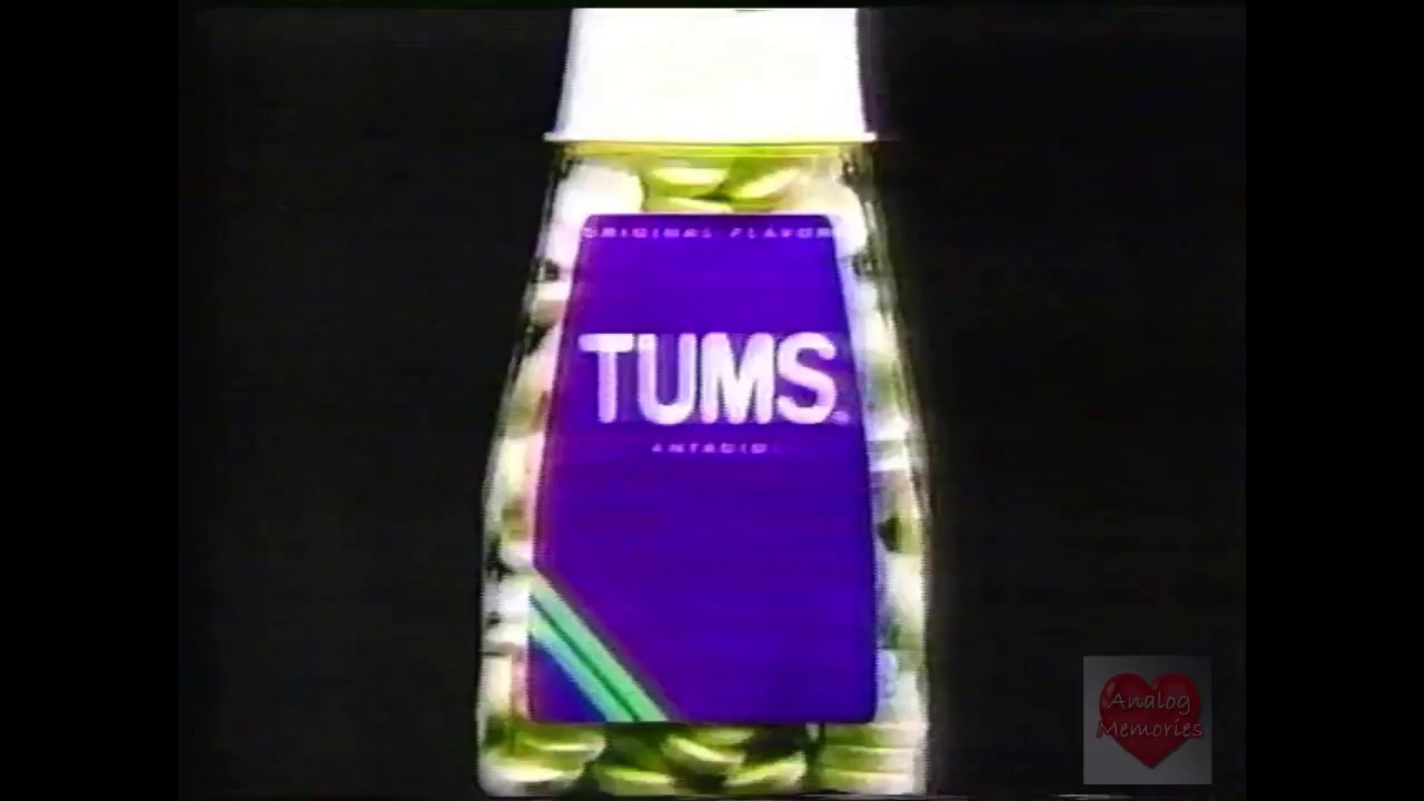 Tums Antacid | Television Commercial | 1987 - YouTube