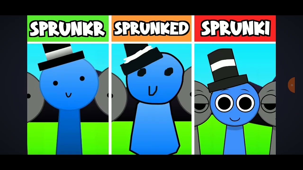 sprunkr vs sprunked vs sprunki normal versions but horror versions ...