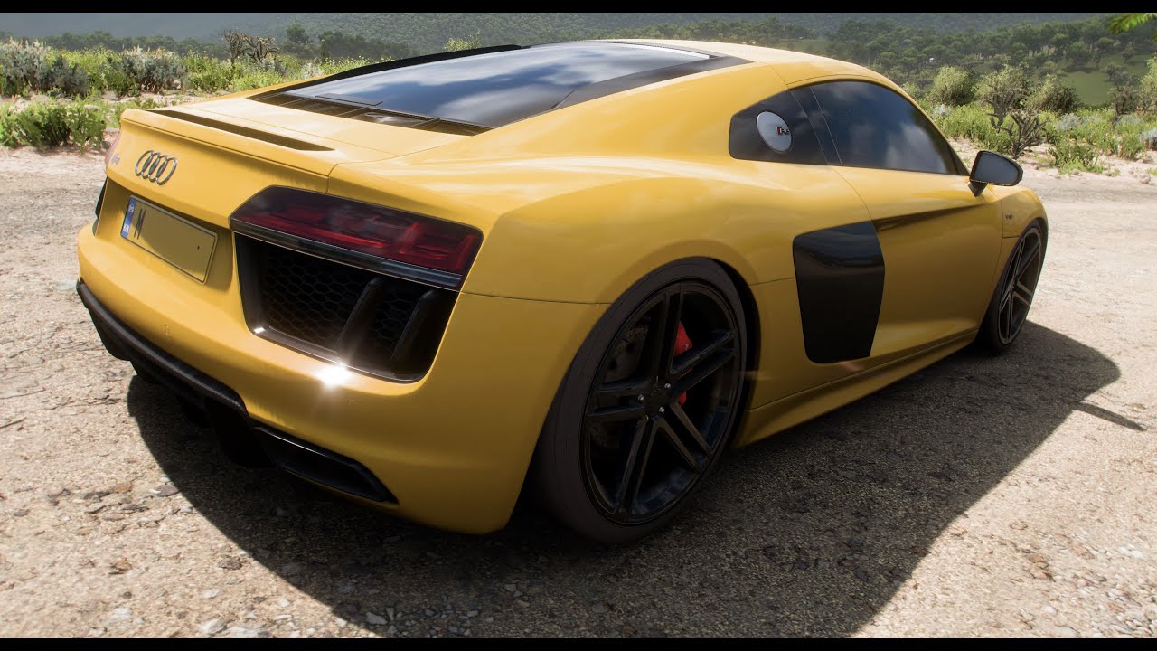 AUDI R8 V10 PLUS 2016 " sound of engine" Maximum speed 420 K/H " - YouTube