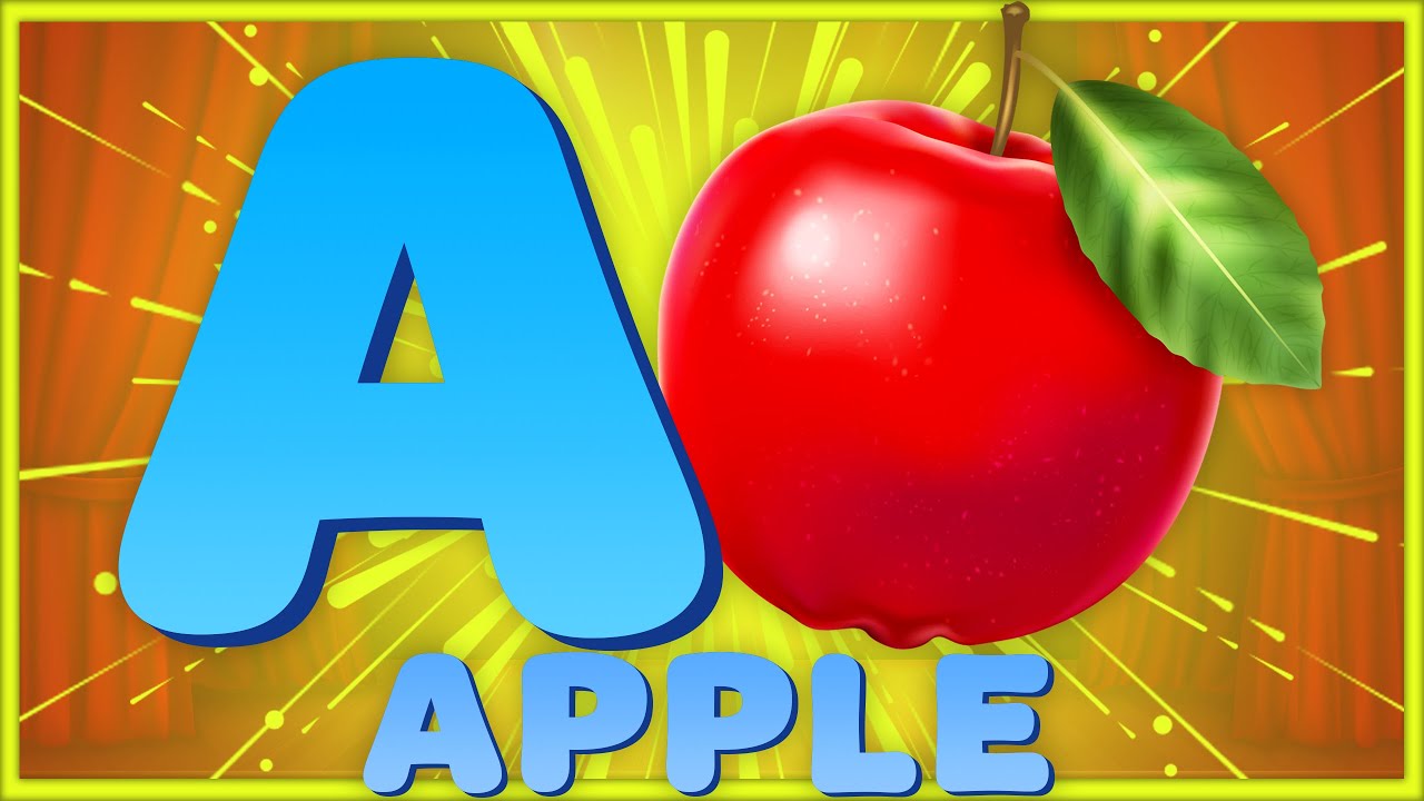 A is for Apple Song | ABC Alphabet Song for Children | A for Apple ...