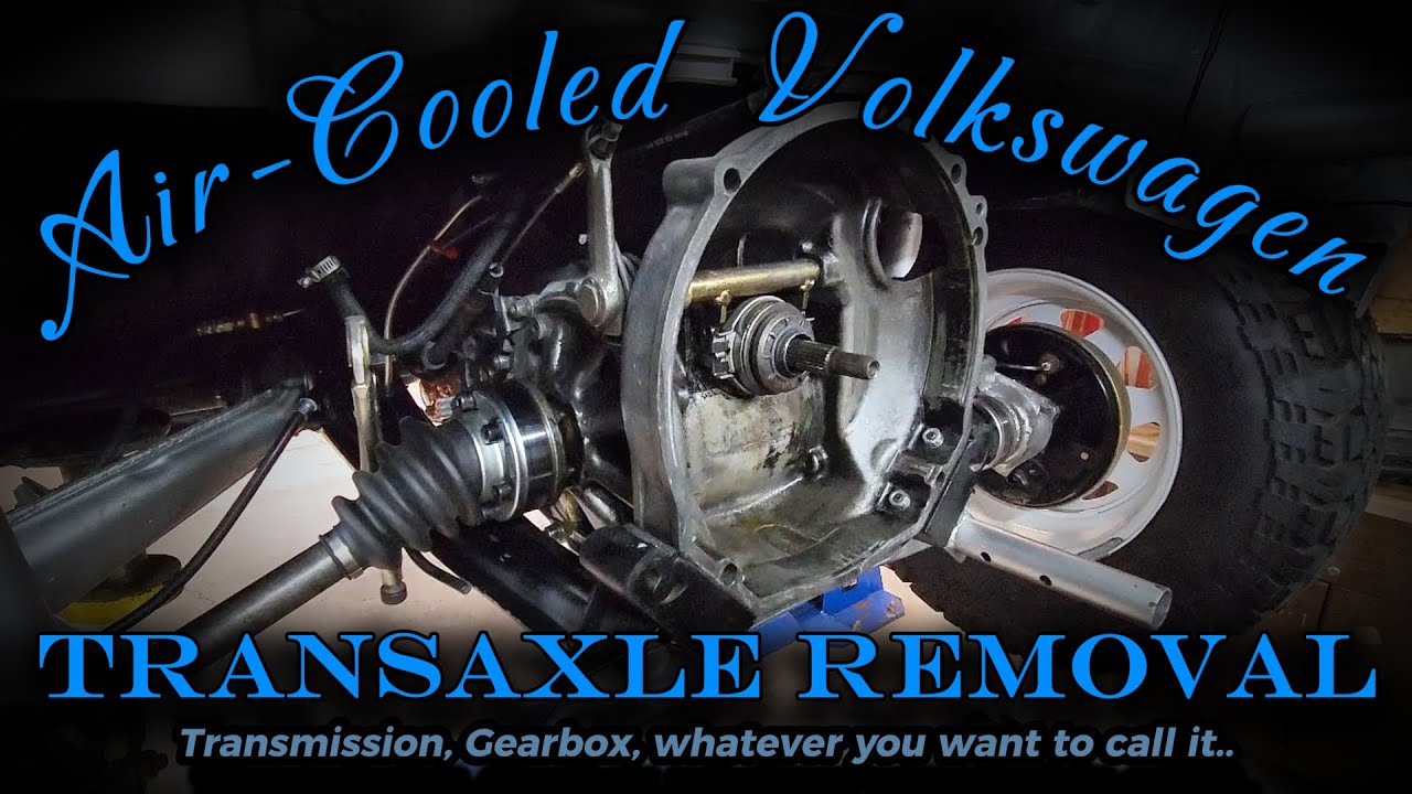 VW Bug IRS Transaxle Removal - YouTube