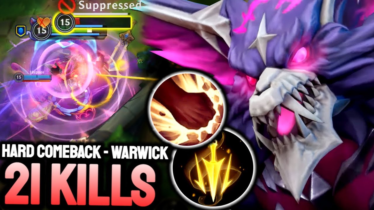 WARWICK NEW BRUTAL BUILD! (21 KILLS) INSANE COMEBACK FROM A HARD THROW ...