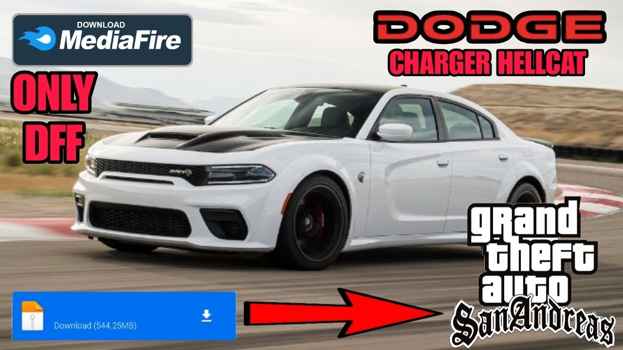 HOW TO INSTALL DODGE CHARGER HELLCAT [ONLY DFF] MOD IN GTA SAN ANDREAS ...