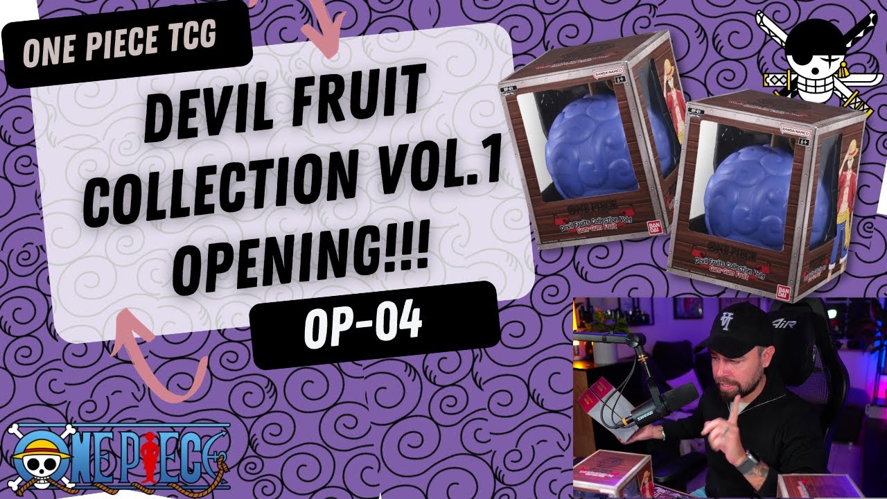 Devil Fruit Collection Vol.1 🍇 Opening!! One Piece TCG - Restriction ...