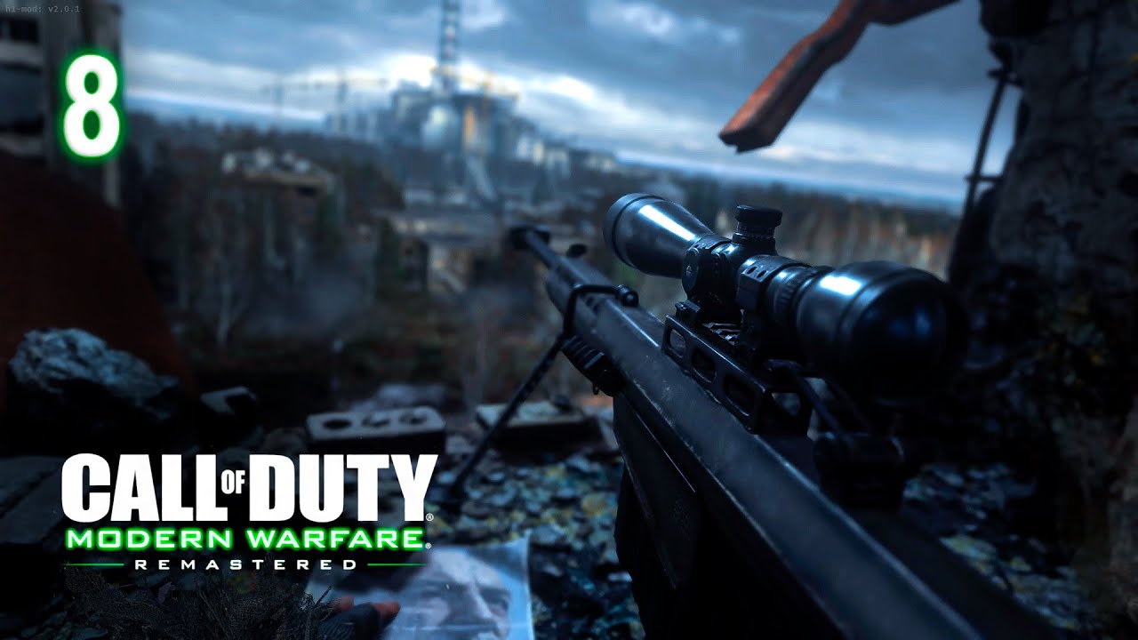 СНАЙПЕРИМ В ПРИПЯТЕ Прохождение Call of Duty: Modern Warfare Remastered ...