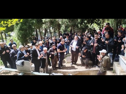 ÇAN ŞEHİR MEZARLIĞI İSMAİL YANIK SON YOLCULUĞUNA UĞURLANDI.AHMET KOCABAŞI DİNLYELİM