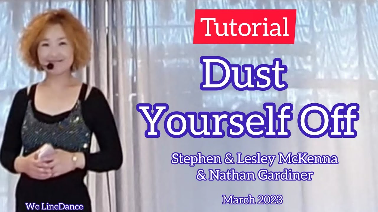 Tutorial : Dust Yourself Off linedance - YouTube