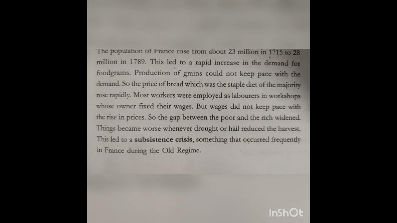 Subsistence Crisis The French Revolution Class 9 CBSE YouTube subsistence-crisis-the-french-revolution-class-9-cbse-youtube