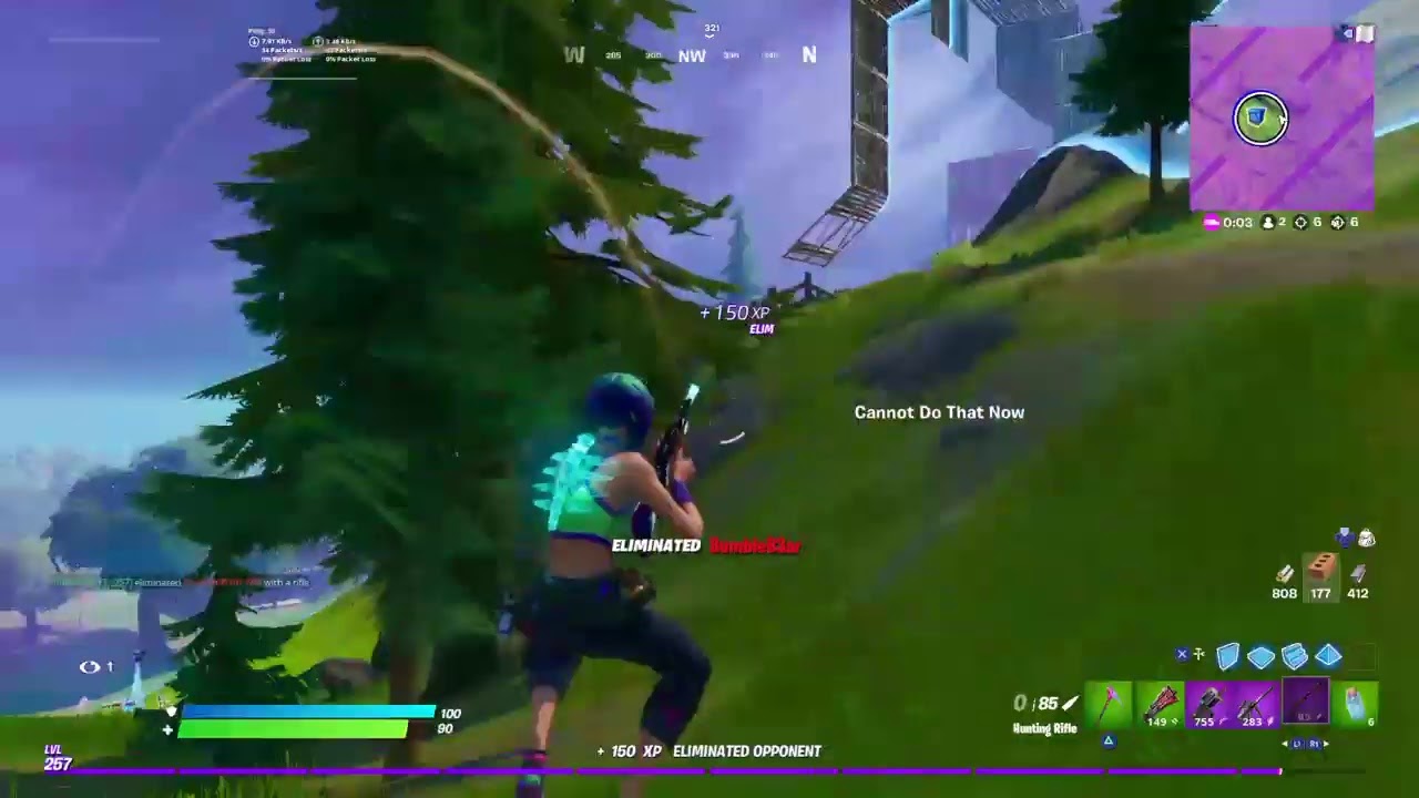 NEW SPLATTERELLA Skin Gameplay!! Fortnite Battle Royale LEVEL 257 ...